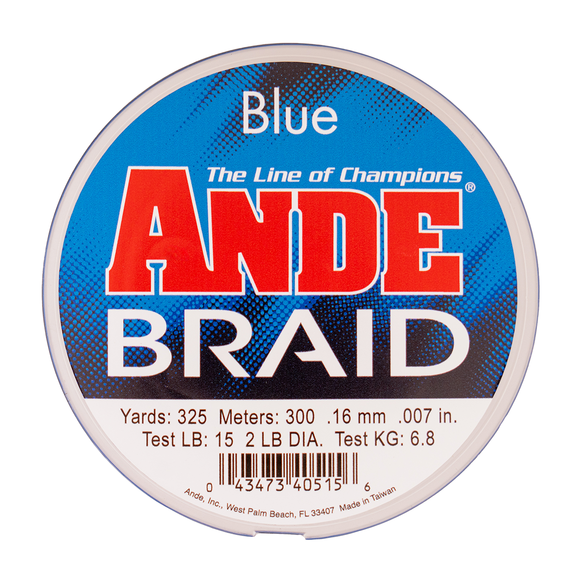 Blue Braid – Ande Monofilament