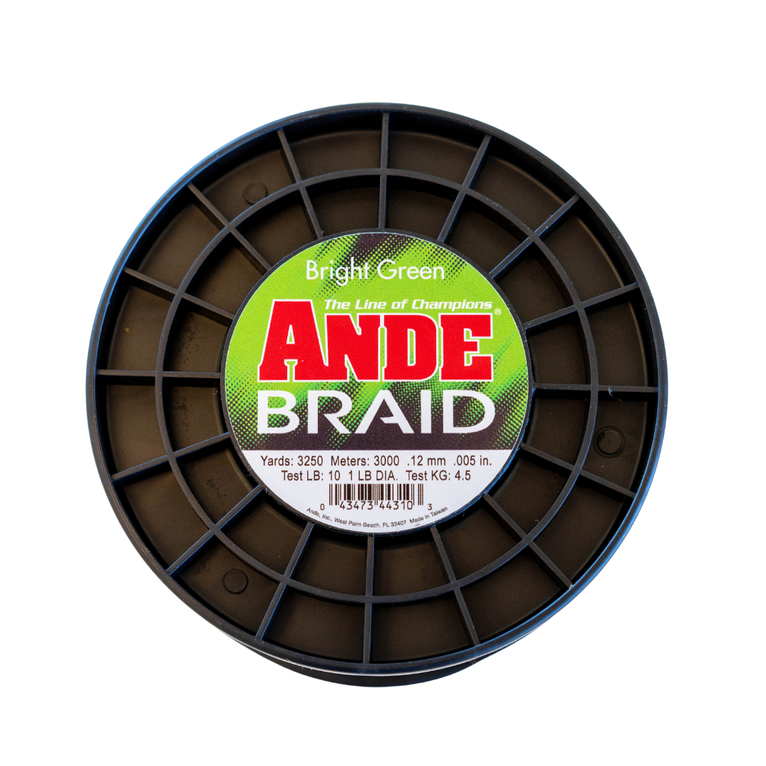 Bright Green Braid – Ande Monofilament